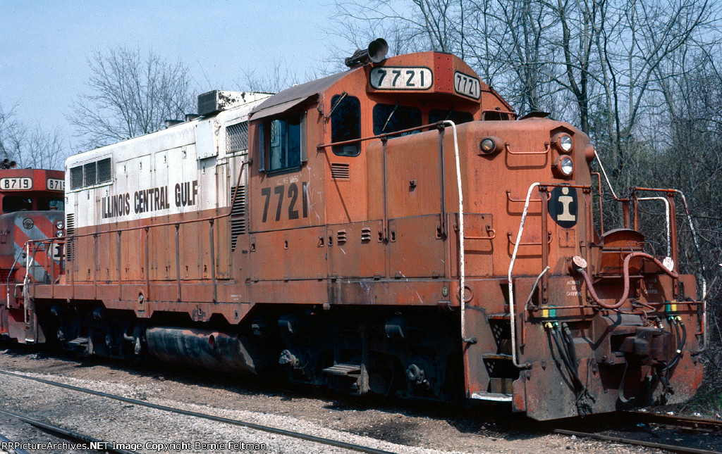 Illinois Central Gulf GP8 #7721